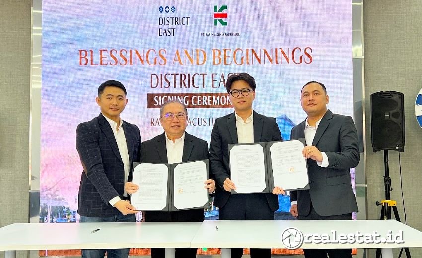 Triniti Dinamik Resmi Tunjuk Kontraktor District East Karawang